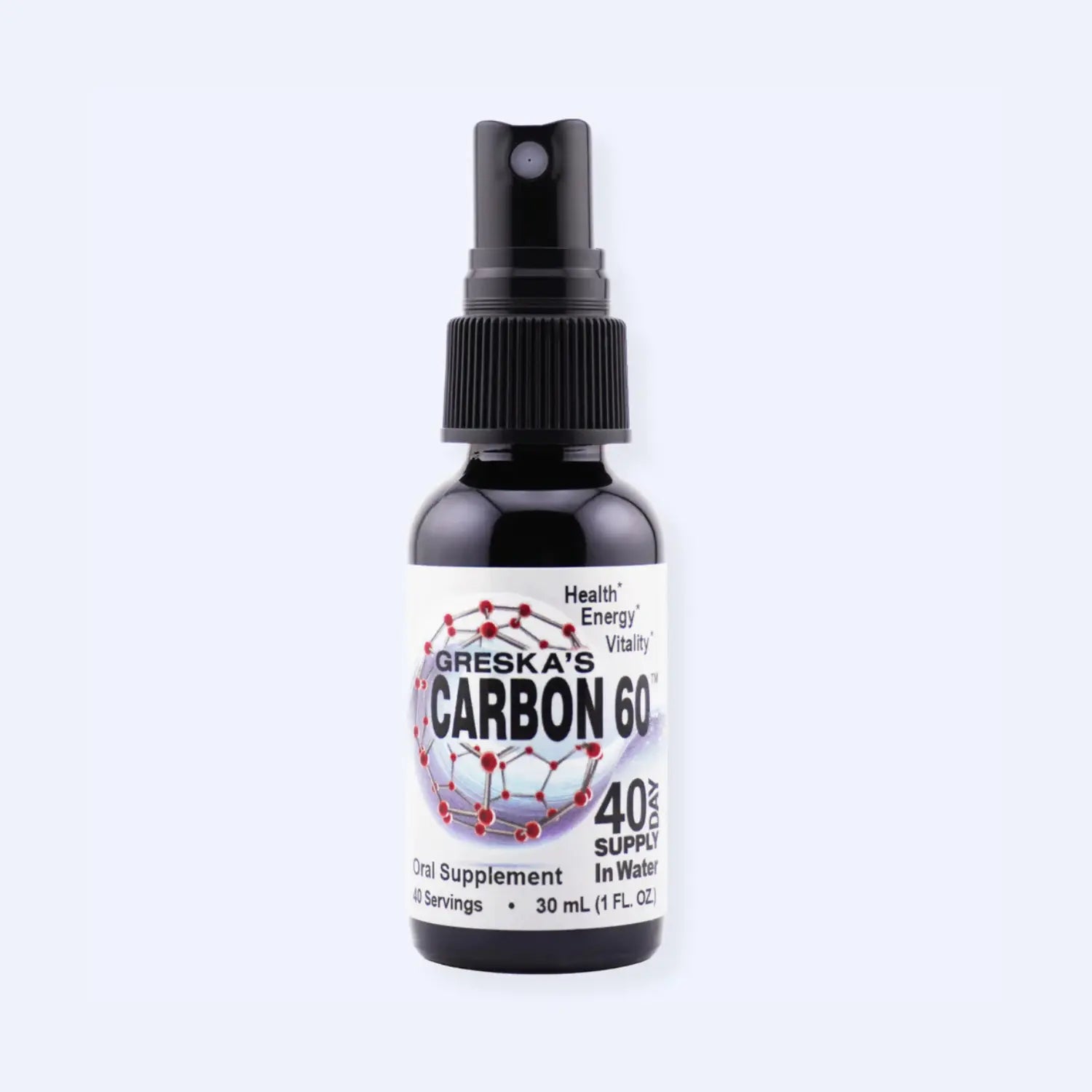 Zero-Calorie C60 in Water for Energy - Buy Now – Greska's Carbon 60